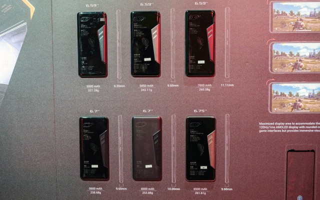 Asus ROG Phone II design story: here are the many prototypes that ...
