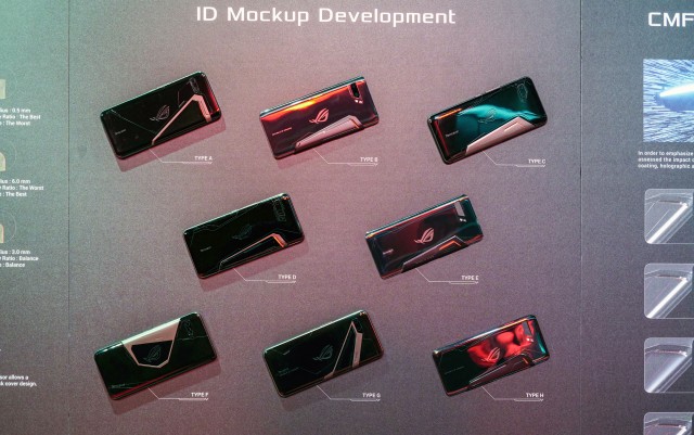 Asus ROG Phone II design story: here are the many prototypes that ...
