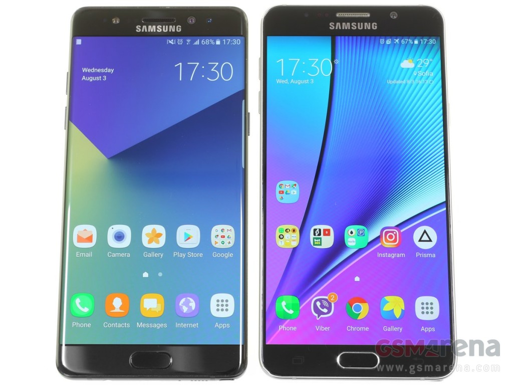Samsung Galaxy Note7 (USA) pictures, official photos